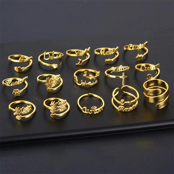 Personalized Name Ring In Multiple Styles | Pendantify