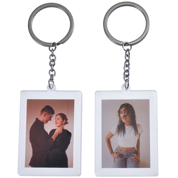 Personalized Colorful Photo Keychain | Custom Colorful Photo Keychain ...