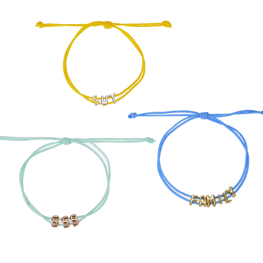 Initial Bracelets - Personalised Initial Bracelet | Pendantify