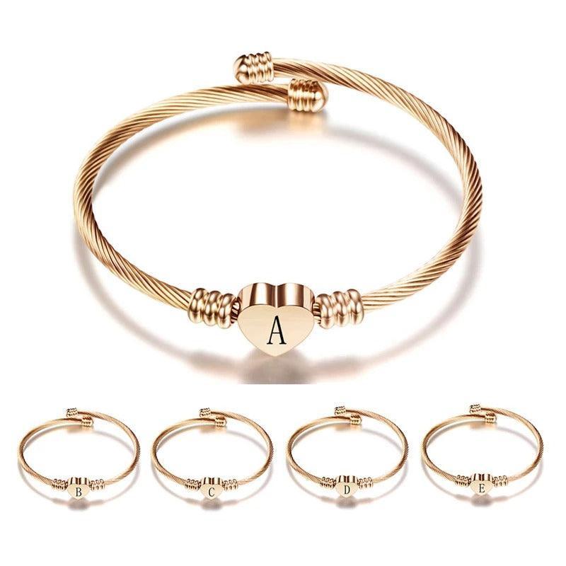 Initial Bracelets - Personalised Initial Bracelet | Pendantify